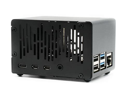 Kksb Hliníkové Pouzdro Pro Raspberry Pi 4 Vysoké Rpishopcz