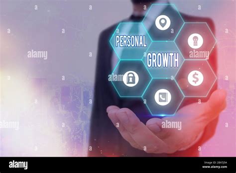 Handwriting Text Personal Growth Conceptual Photo A Longterm Process Which Shows The