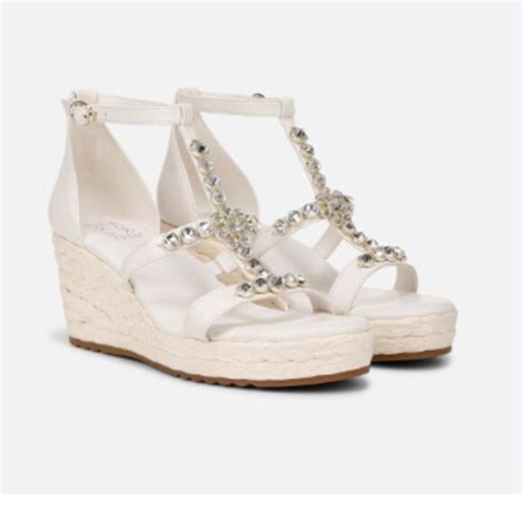 Naturalizer Shoes New Naturalizer Serena Wedge Sandals Warm White