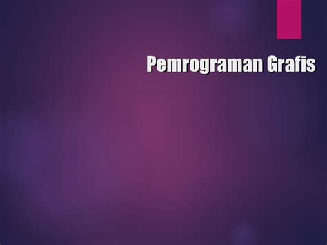 Pemrograman Grafis Dasar Pdfcoffeecom
