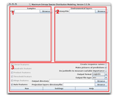 Using MaxEnt CLP FFI ESSC FOSS G Workshop Documentation
