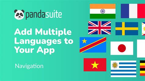 Add Multiple Languages To Your App Pandasuite Youtube