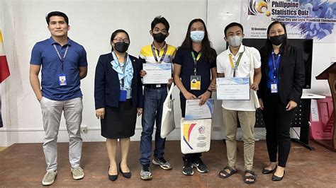 Proudviscans Vsu Team Wins Awards In 26th Philippine Statistics Quiz