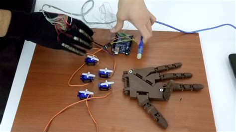 Arduino Project Robotic Hand Youtube