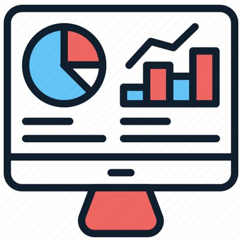 Data Visualization Dashboard Analytics Report Icon Download On