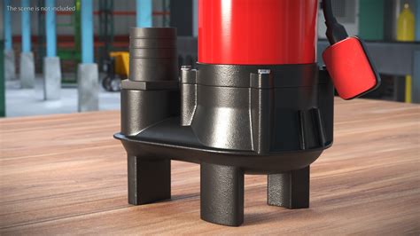 3d Model Effluent Sump Pump Turbosquid 2415917