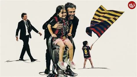 عکس؛ دختری در آسمان‌ها منتظر قهرمانی پدرش است