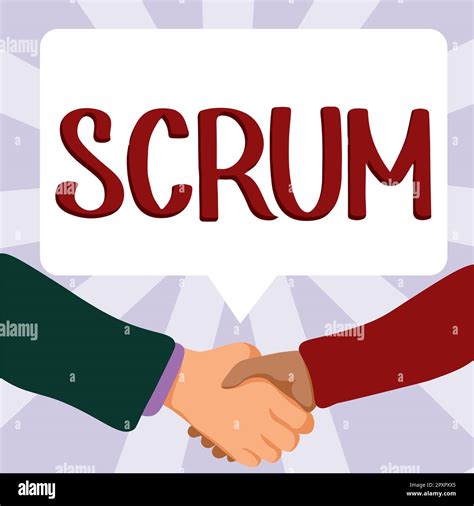 writing displaying text scrum word written on handwriting as distinct