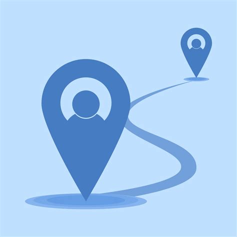 The Concept Of Search And Location Pin Gps Pointer Icon Gps And