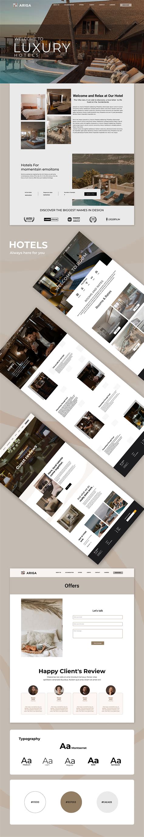 Hotel Uiux Design Behance