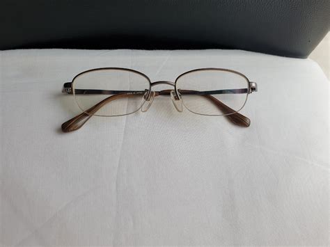 100 Titanium Half Rim Eyeglass Frame On Carousell