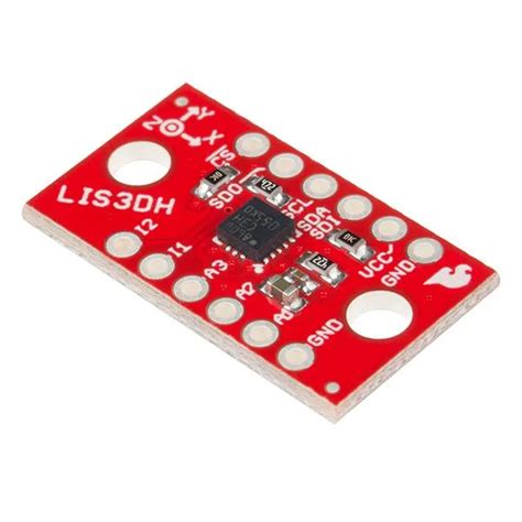 sparkfun triple axis accelerometer breakout lis3dh buy at berrybase