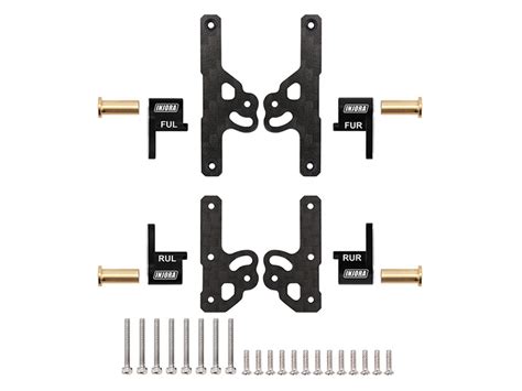 Injora Cnc Aluminum Flex Blades Suspension Travel Extension For 1 24