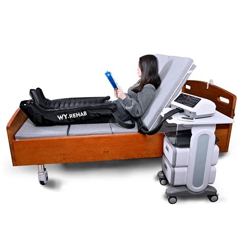 12 Chamber Air Compression Leg Therapy Massager Enhanced Circulation