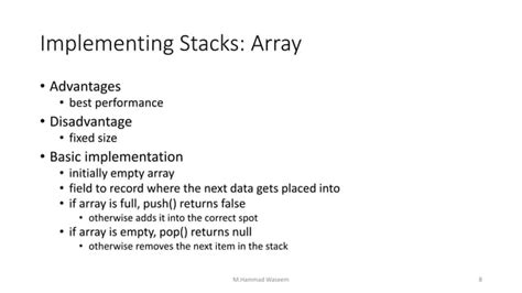 Data Structures Lecture 5 Stack Ppt
