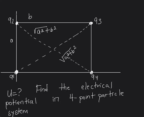 U Find The Electrical Potiential In 4 Point