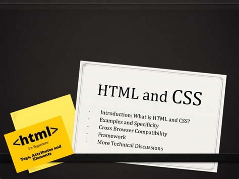 Html And Css 101 Hipages Group Friday Talk Ppt