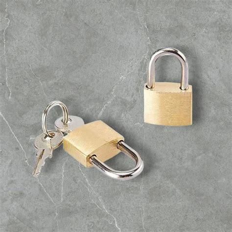 Ilika Small Brass Lock Tsa Approved With Keysinternational Locks Nylon At ₹ 125 In Thane