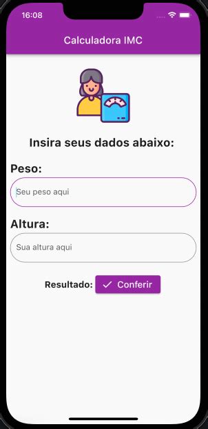 Github Grazinascito Calculadoraimc Flutter Projeto Para Calcular O Imc Utilizando Flutter