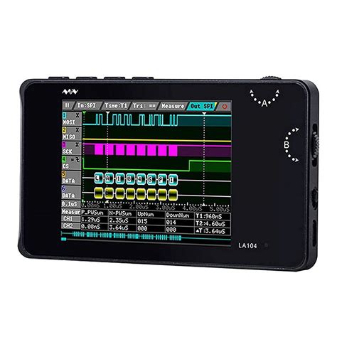 La104 Logic Analyzer Pocket Size Handheld Spi I2c Uart 100msas Max