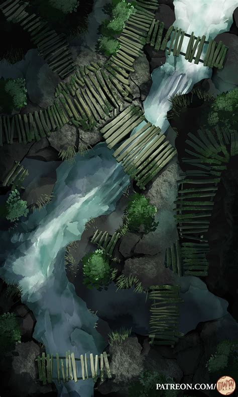 Dangerous Crossing Battle Map Domilles Wondrous Works