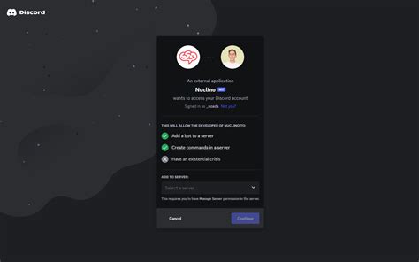 Integrate Nuclino With Discord
