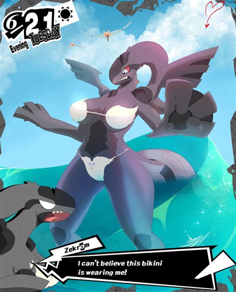 Rule 34 Angry Anthro Atlus Bikini Clothing Dragon Female Game Ui
