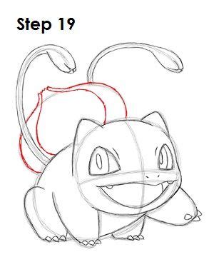 How To Draw Bulbasaur Pokemon Pokemon Sketch Drawing Tutorial Pokemon Drawings
