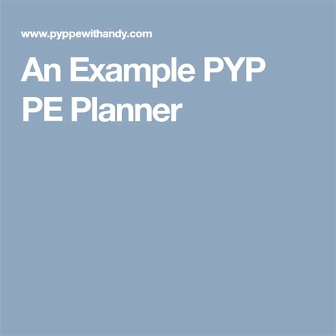 An Example Pyp Pe Planner Testosterone Replacement Therapy Online