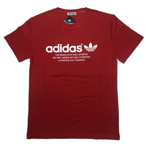 Купить Футболка Adidas OG D.Red красная в магазине Випкросс | Москва