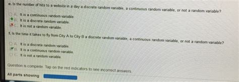 Solved Determine Whether The Value Is A Discrete Random