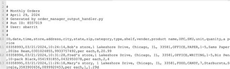 Another Example Part 1 Csvpath Framework