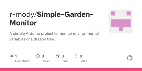 Github R Mody Simple Garden Monitor A Simple Arduino Project To Monitor Environmental