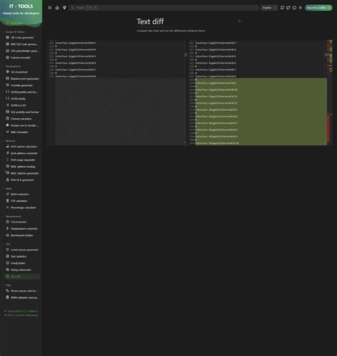 BUG Text Diff Window Height Is Not Adaptive Issue 759 CorentinTh It Tools GitHub