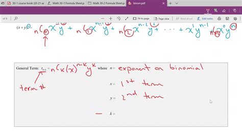 Combinatorics Lesson 3 Binomial Theorem Youtube