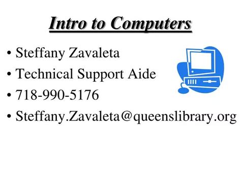 PPT Intro To Computers PowerPoint Presentation Free Download ID