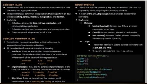 Java Unit 4 Pdf About Java Collections Ppt Free Download