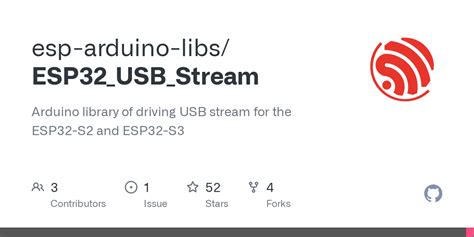 Issues · Esp Arduino Libsesp32usbstream · Github