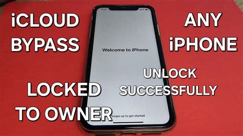 ICloud Bypass Unlock Any IPhone X Locked To Owner Remove Successfully YouTube