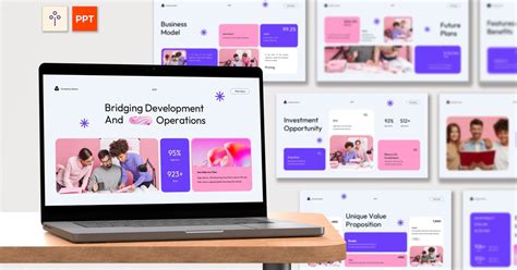 White Pink Modern Devops Engineer Pitchdeck 001 Incl White And Purple Envato