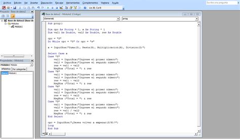 Portafolio Virtual Sena MÓdulo De Visual Basic En Access