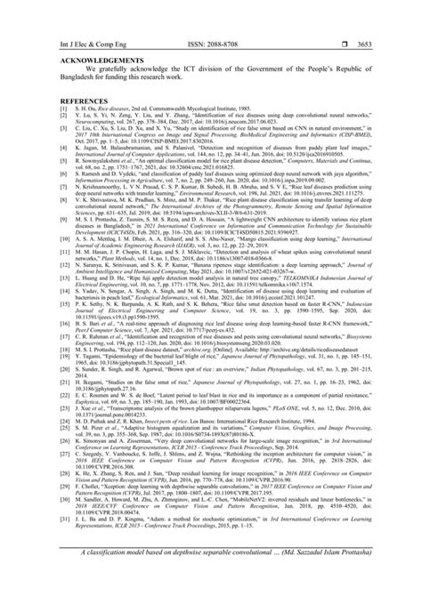 A Classification Model Based On Depthwise Separable Convolutional