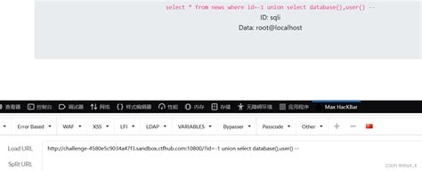 渗透学习 Ctf篇 Web Ctfhubsandbox Ctf Csdn博客