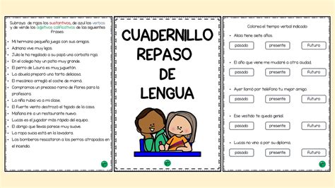 Hojas De Trabajo De Repaso Diario Del Lenguaje Fichas De Actividad