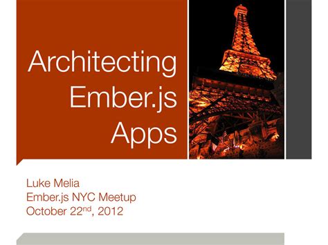 architecting ember js apps speaker deck