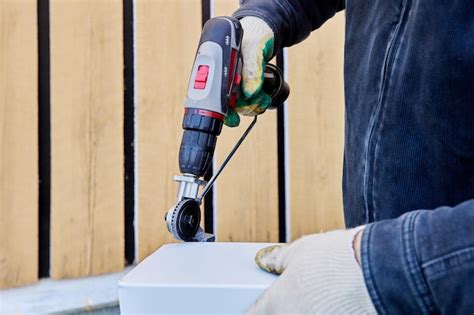 Premium Photo Electric Drill Plate Cutter Adapter Can Help To Convert The Electric Drill Into