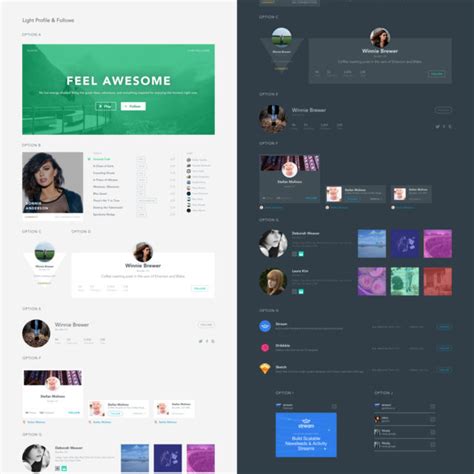 Based UI Kit For Sketch Free Mockups Best Free PSD Mockups ApeMockups