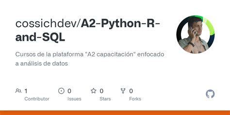 github cossichdev a2 python r and sql cursos de la plataforma a2