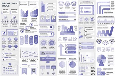 Bundle Infographic Elements Data Visualization Vector Design Template Banner Template Download