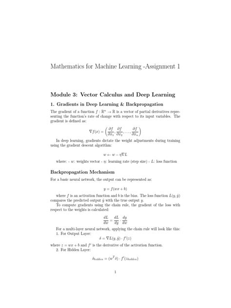 machine learning pdf deep learning derivative